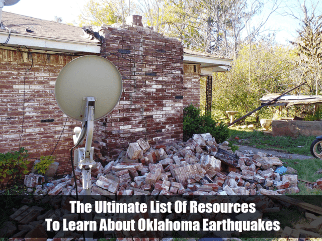 The Ultimate Resources For Learning about Oklahoma Earthquakes ...