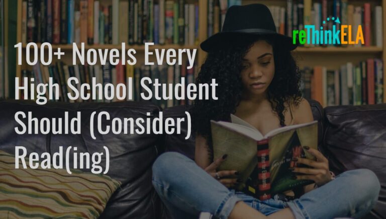 100+ Novels Every High School Student Should (Consider) Read(ing ...