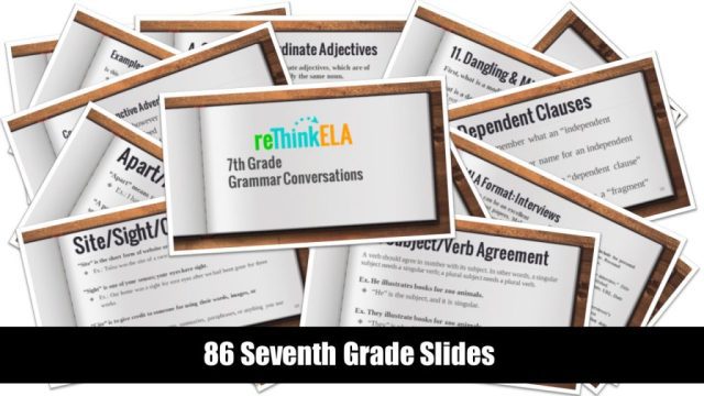 Grammar Conversations Units - reThink ELA