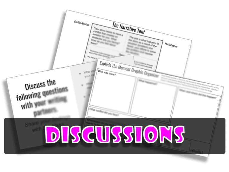 Explode the Moment Narrative Writing Project - reThink ELA