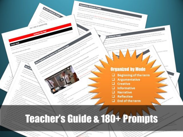 180+ Days of Quickwrites for Secondary English Teachers - reThink ELA