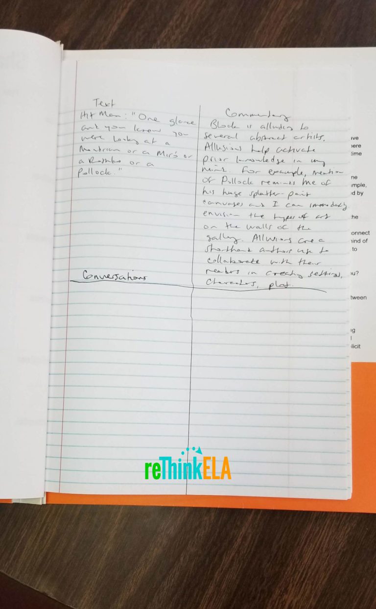 Independent Reading Activities Curriculum Unit by reThink ELA