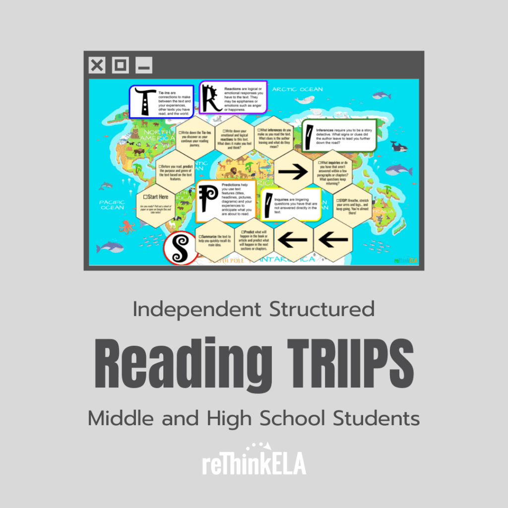 English Teacher Resources by reThink ELA