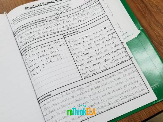 Independent Reading Activities Curriculum Unit by reThink ELA