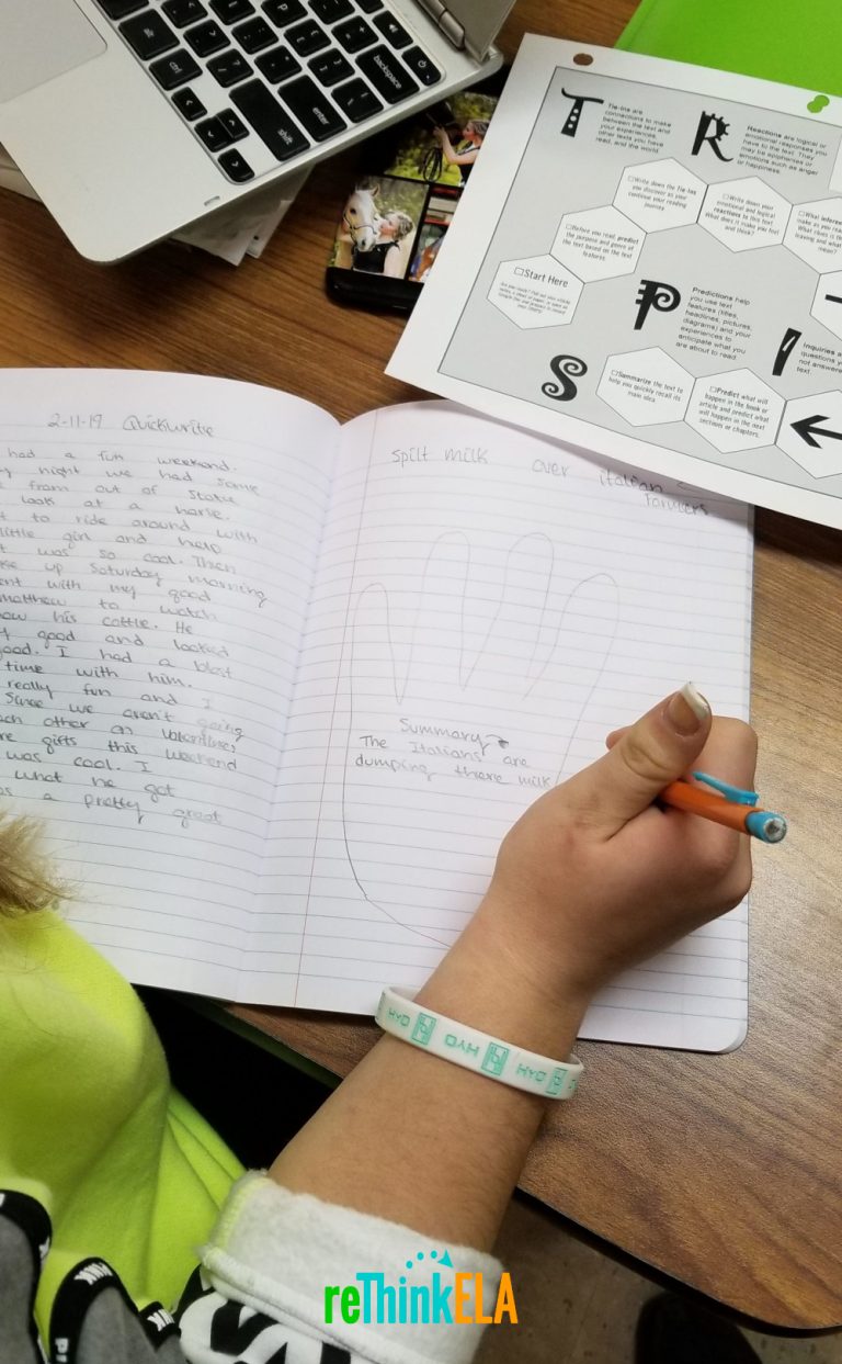 Structured & Focused Reading Activities Curriculum Unit by reThink ELA