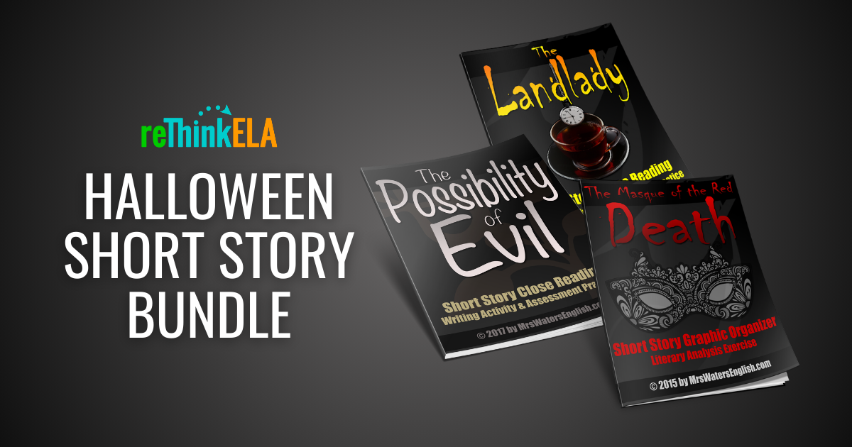 Halloween Bundle: Scary Short Stories for Middle & High school