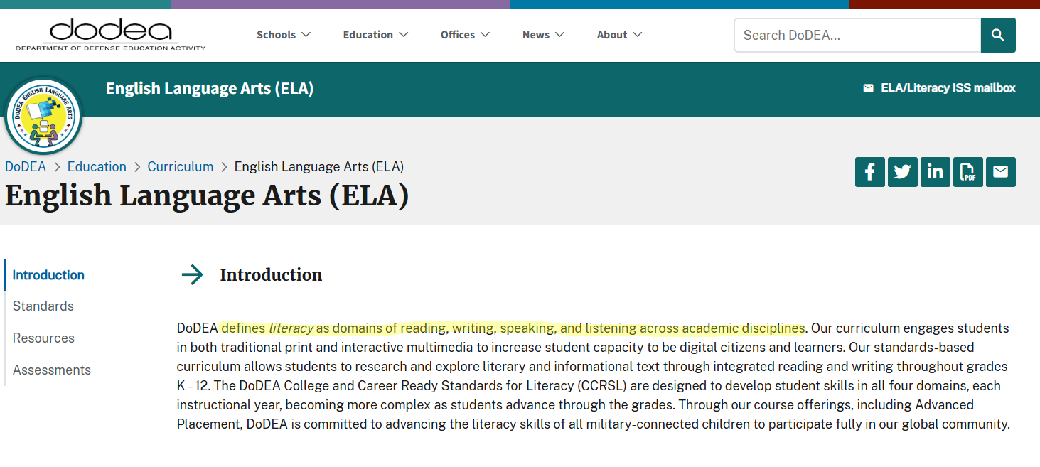 What is English Language Arts? A Comprehensive Overview